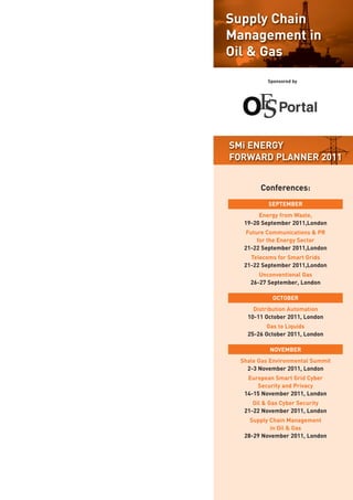 E 006 Supply Chain Management In Oil & Gas | PDF