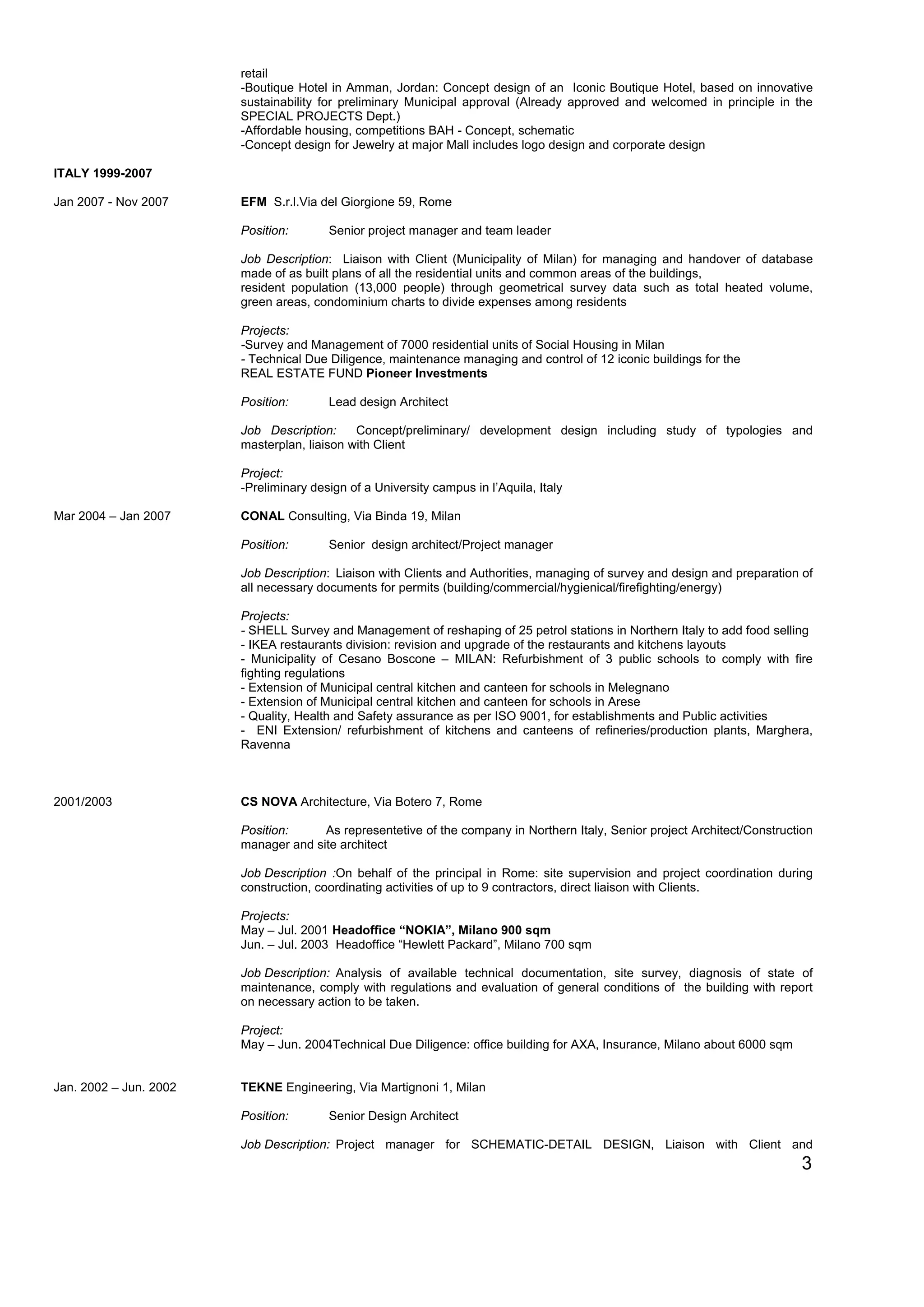 CV TOMMASO AMATO 28Feb2016 | PDF