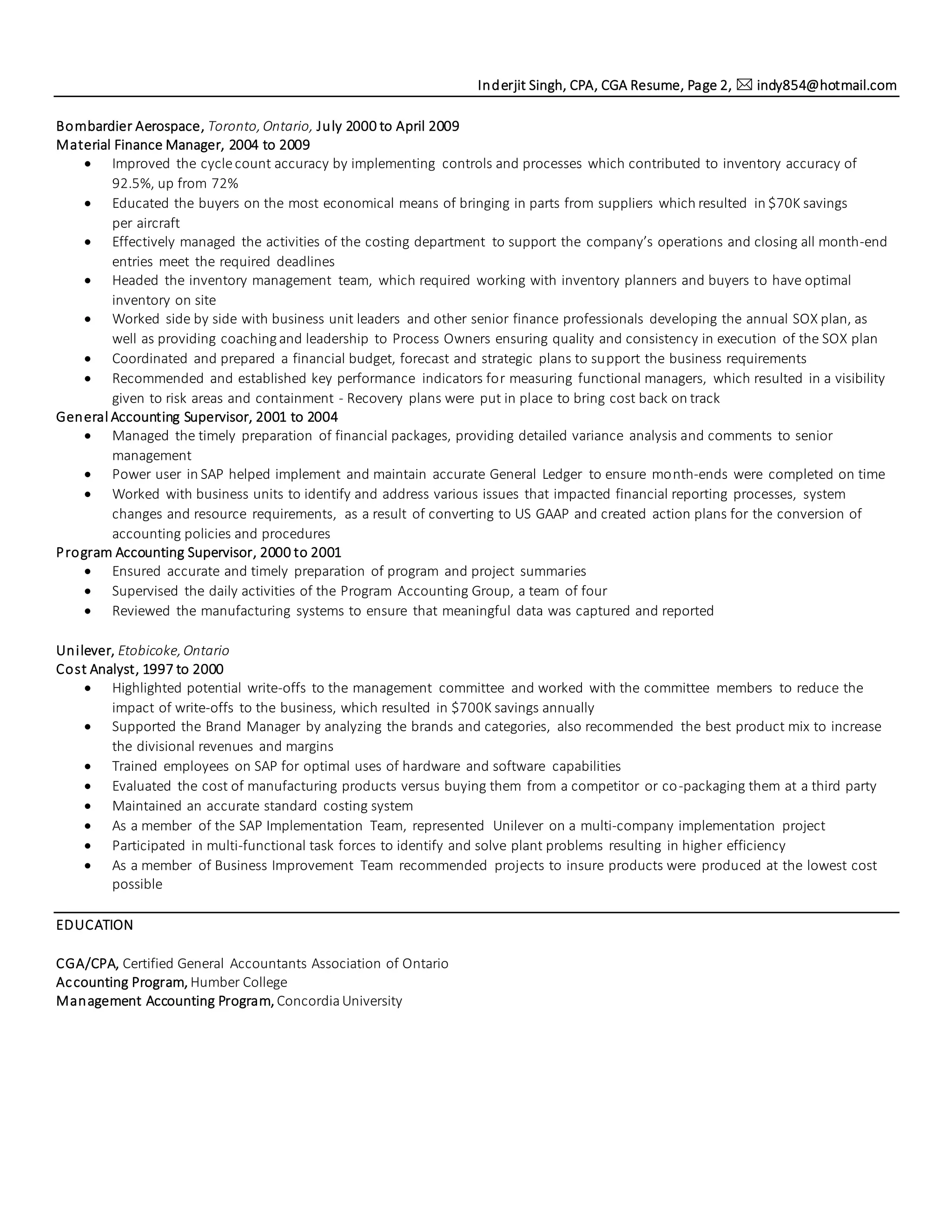 Inderjit Singh Resume 2016 | DOCX