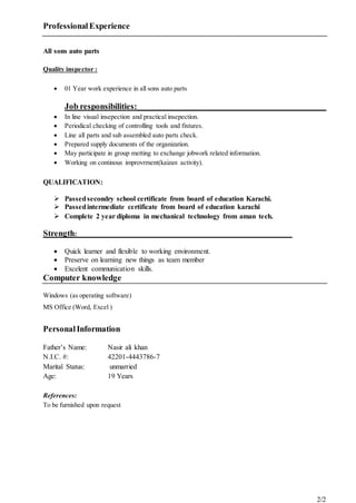 rashidcv new 2 word | PDF