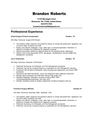 Brandon Roberts Resume 2015 | DOCX