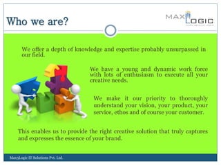 Max3Logic Corporate Presentation | PPTX