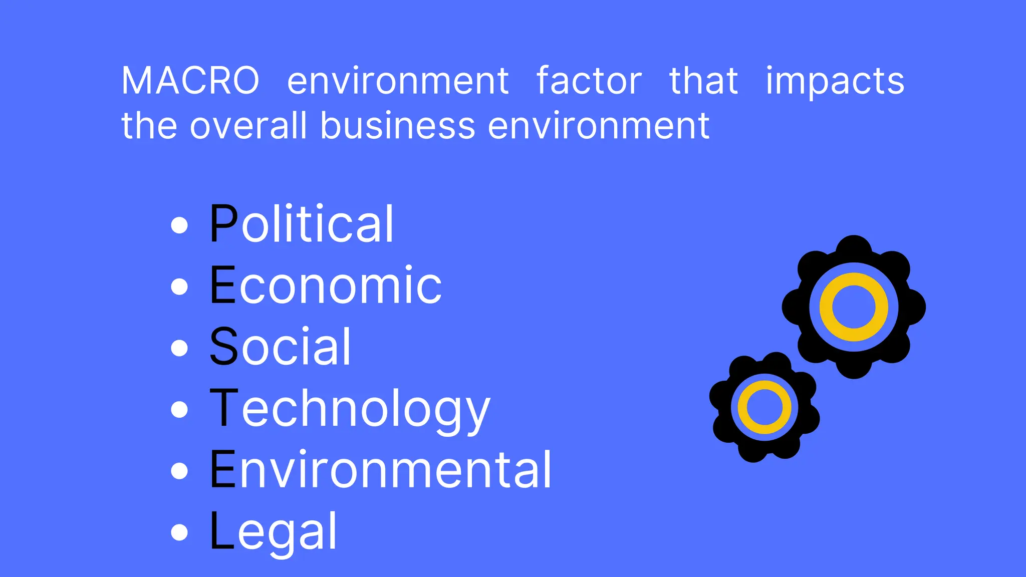 Internal and external factors impact on a business | PDF