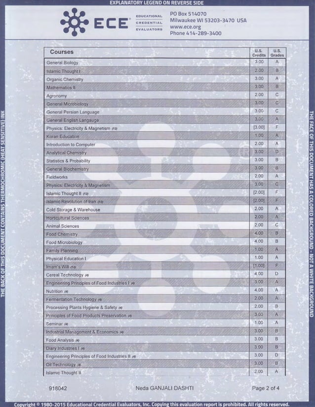 Educational Credential Evaluators | PDF