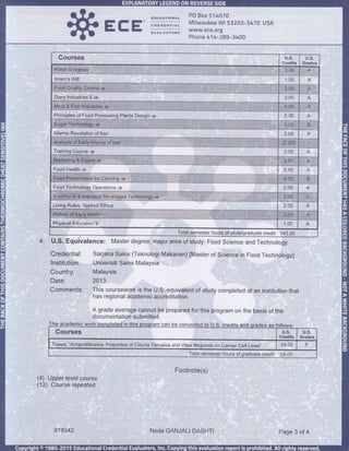 Educational Credential Evaluators | PDF