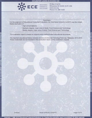 Educational Credential Evaluators | PDF