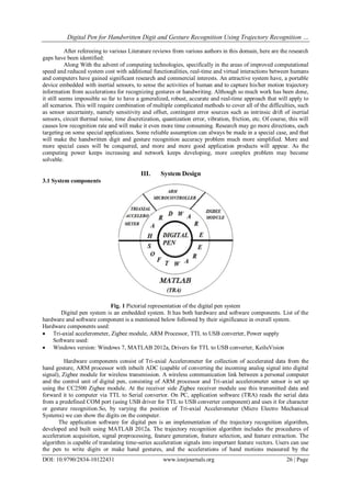 Digital Pen for Handwritten Digit and Gesture Recognition Using Trajectory Recognition Algorithm ...