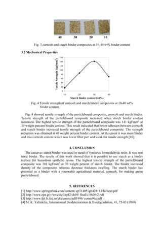 MECHANICAL AND PHYSICAL PROPERTIES OF GREEN PARTICAL BOARD PRODUCE FROM ...