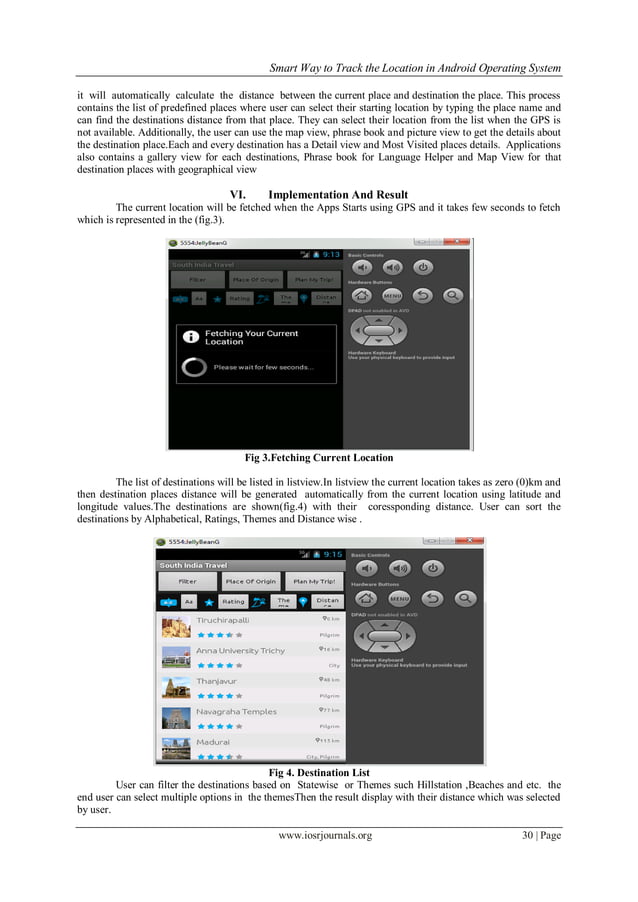 Smart Way to Track the Location in Android Operating System | PDF