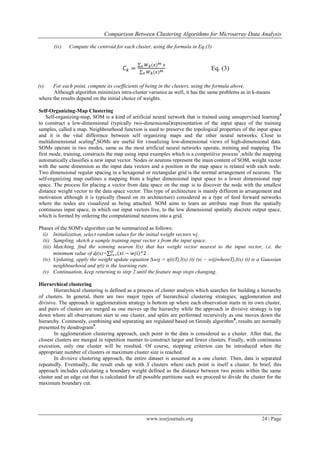 Comparison Between Clustering Algorithms for Microarray Data Analysis | PDF
