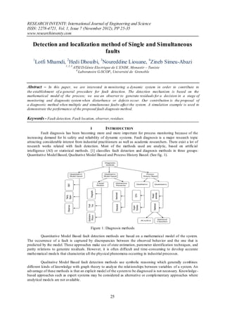 Research Inventy : International Journal of Engineering and Science is published by the group of ...