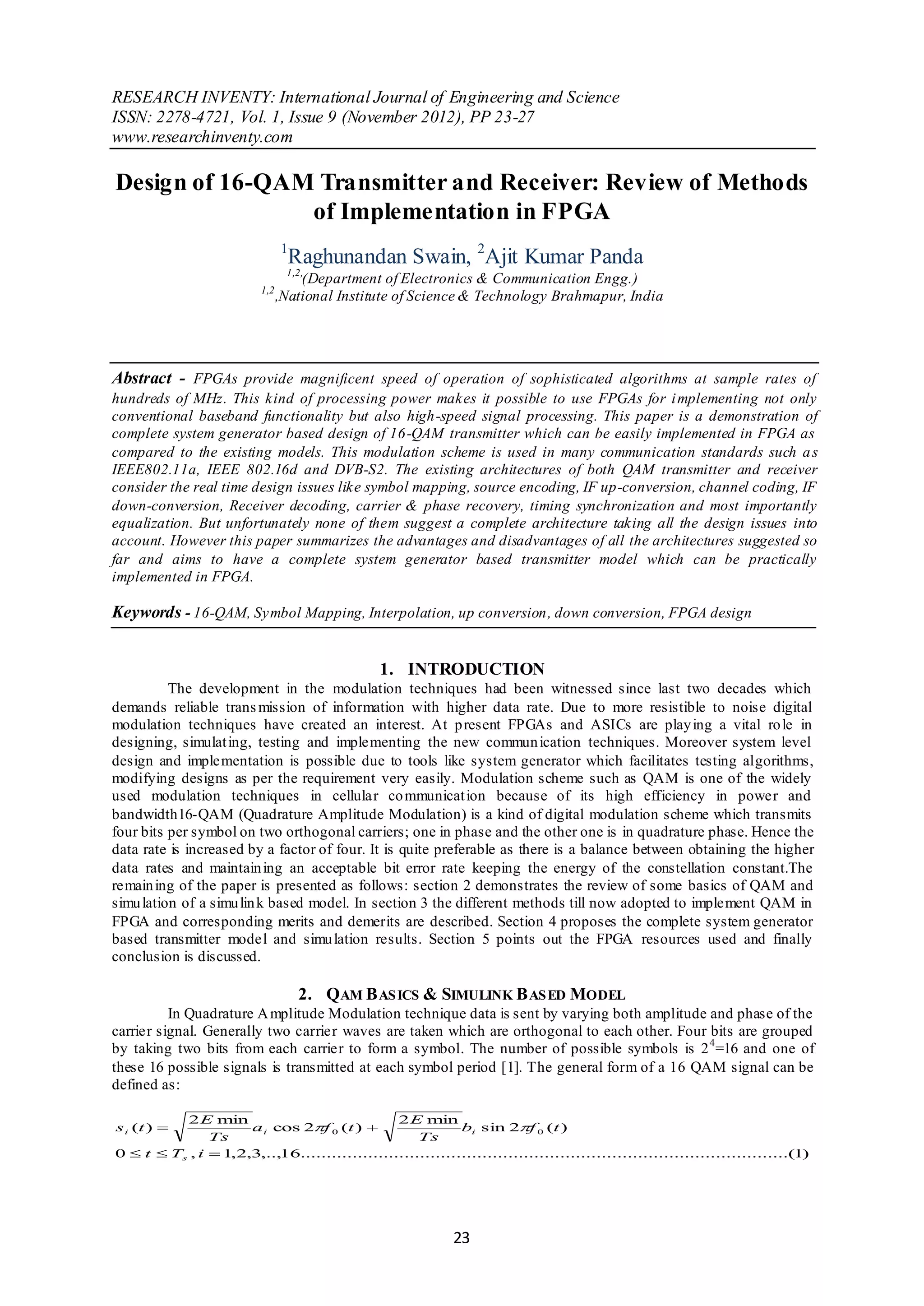 Research Inventy : International Journal of Engineering and Science is ...