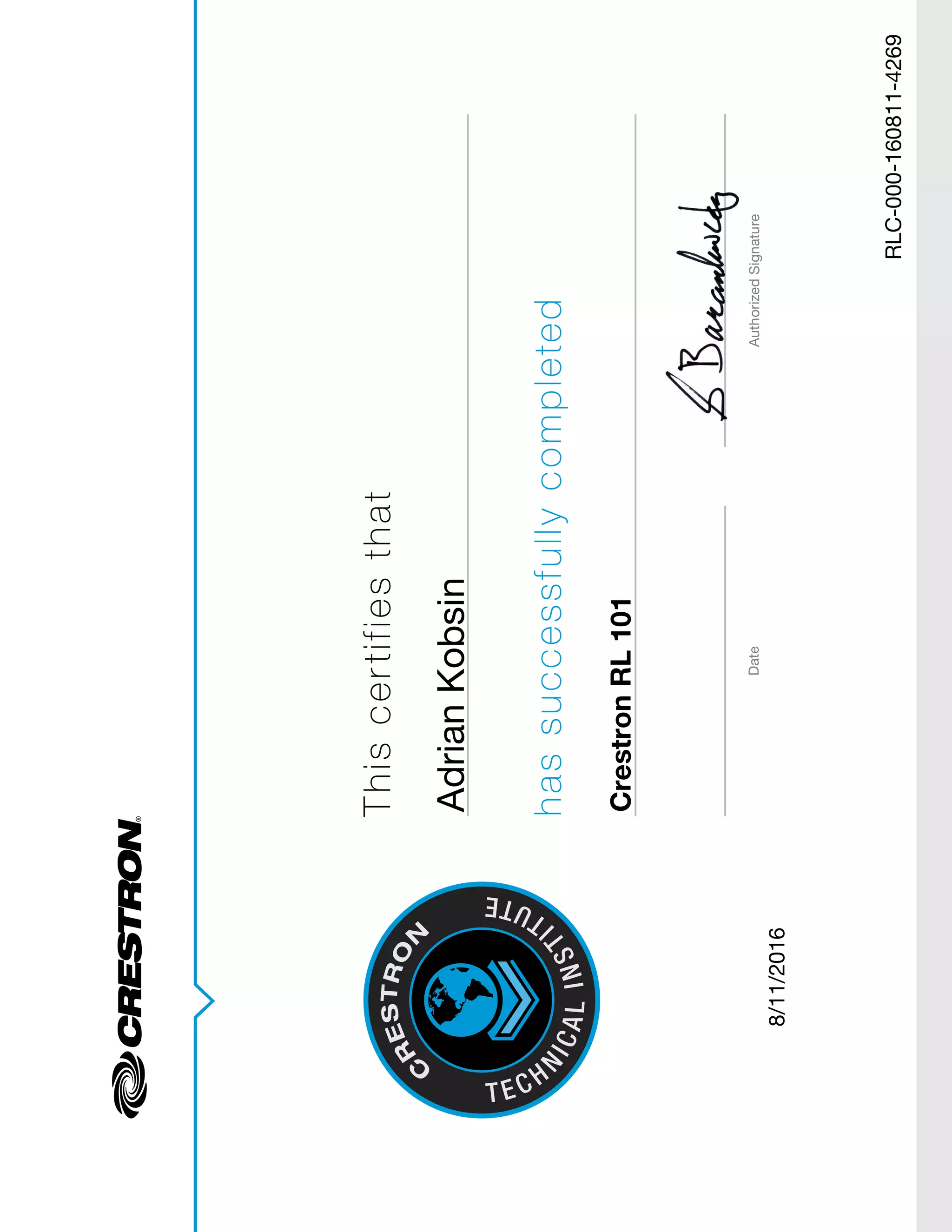 Crestron RL 101 | PDF