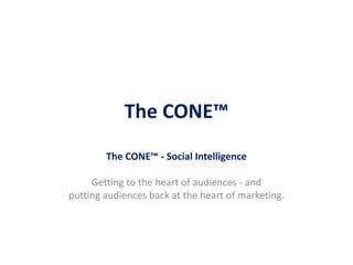 Cone TM Digital Marketing - Principles PDF | PPT
