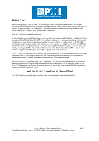 Project type Profiling (PtP) based on the Ideal Company Project | PDF