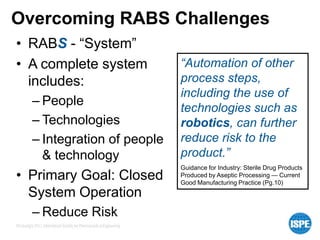 Isolator-Barrier Integrated Robotics | PPTX | Pharmaceutical Industry ...