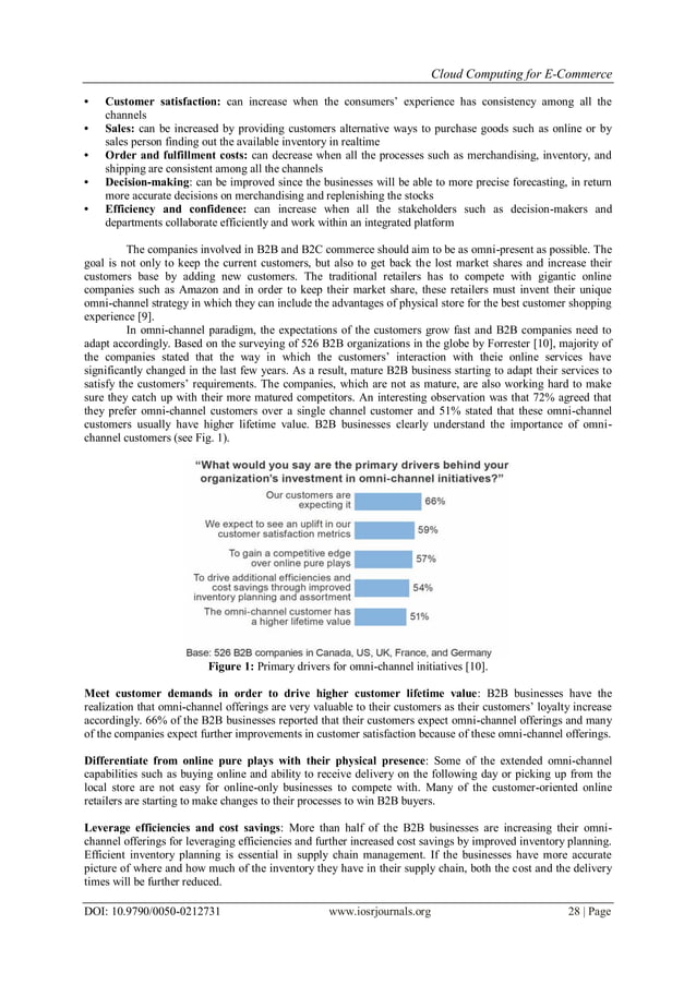 Cloud Computing for E-Commerce | PDF