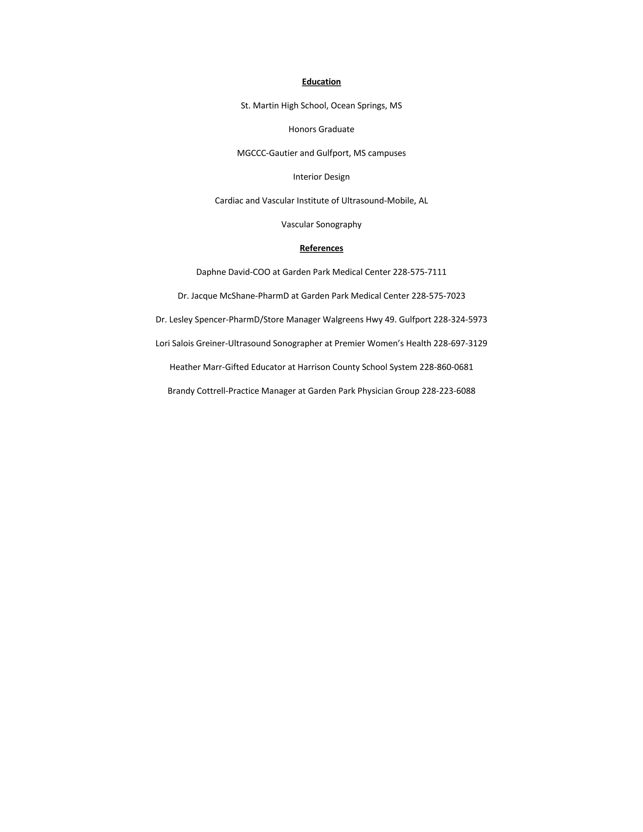 alisha resume | DOCX