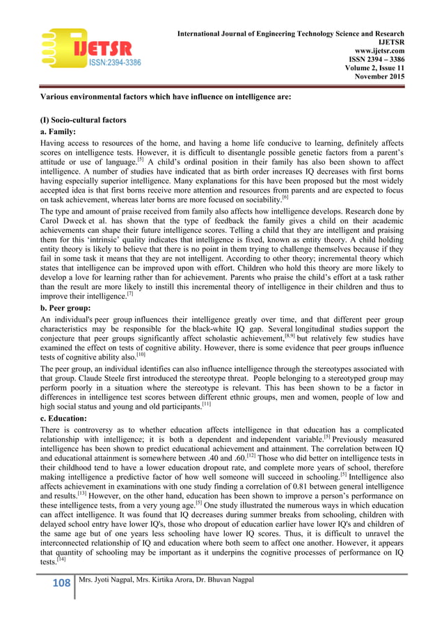 14. ENVIRONMENT & INTELLIGENCE | PDF