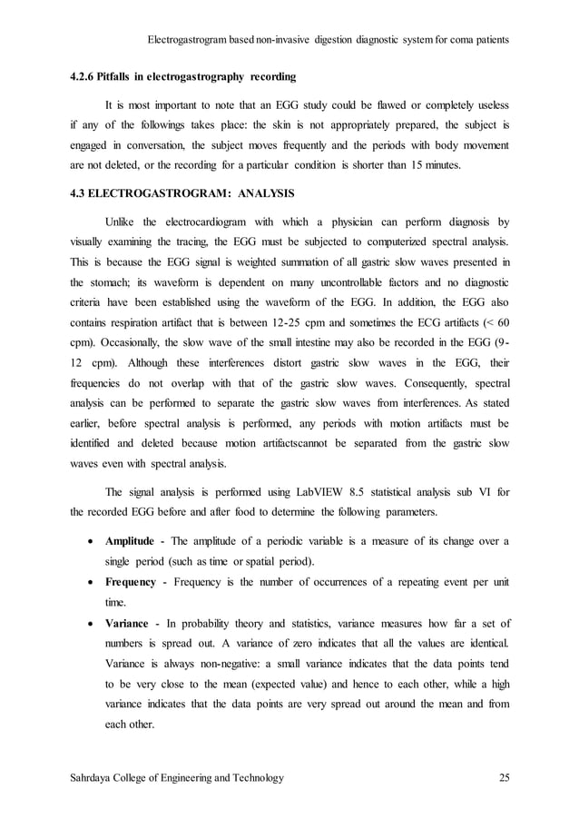 Electrogastrogram based digestion detection system for coma patients | DOCX