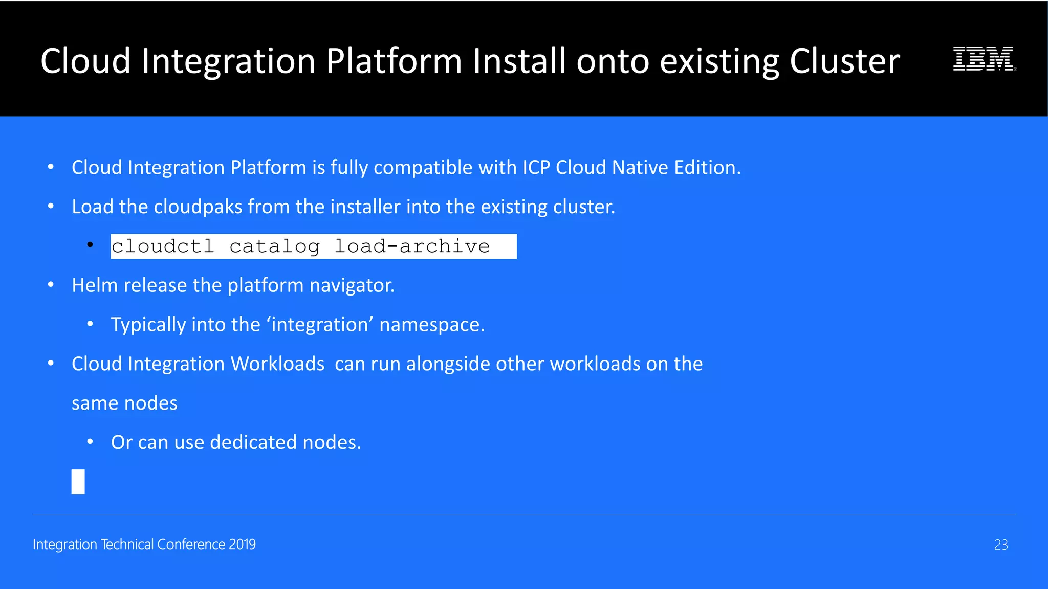 IBM Cloud Integration Platform Introduction - Integration Tech ...