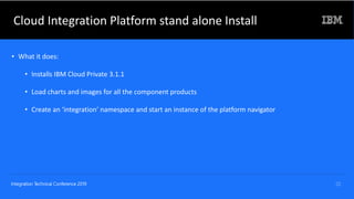 IBM Cloud Integration Platform Introduction - Integration Tech ...