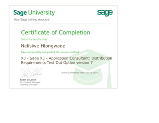 Distribution Certification | PPT