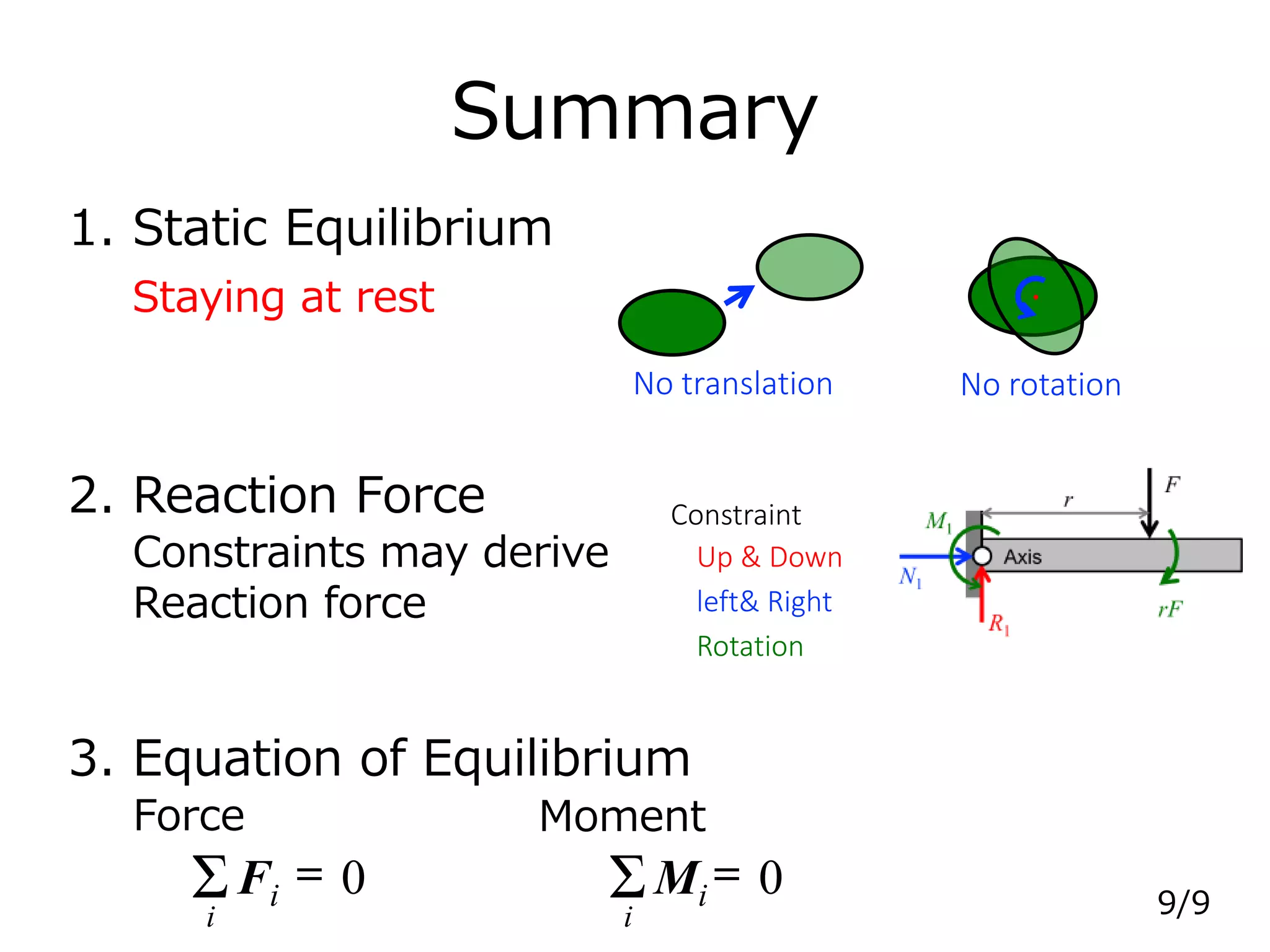 Static Equilibrium | PPTX