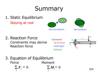 Static Equilibrium | PPTX