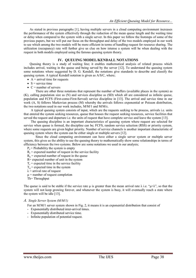 An Efficient Queuing Model for Resource Sharing in Cloud Computing | PDF