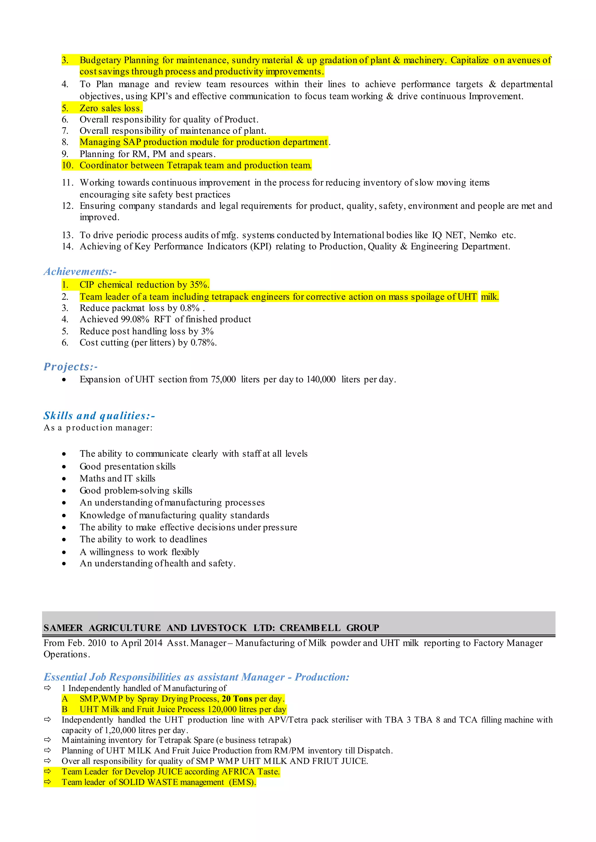 CV ANIL KUMAWAT | DOCX