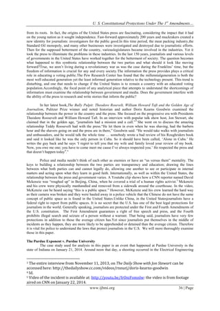 U. S. Constitutional Protections under the 1st Amendments, Differences ...