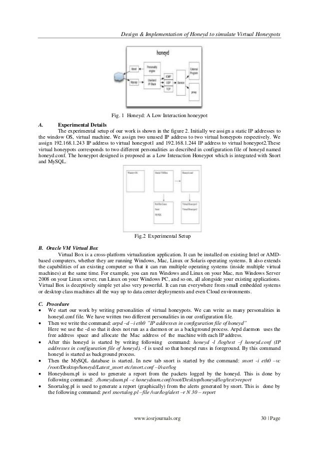 Installing Honeyd On Windows