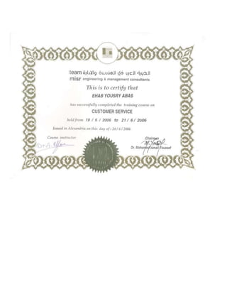 Ehab Youssrey Abas curriculum vitae | DOCX