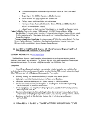 CV_Deepak_Tambat | PDF