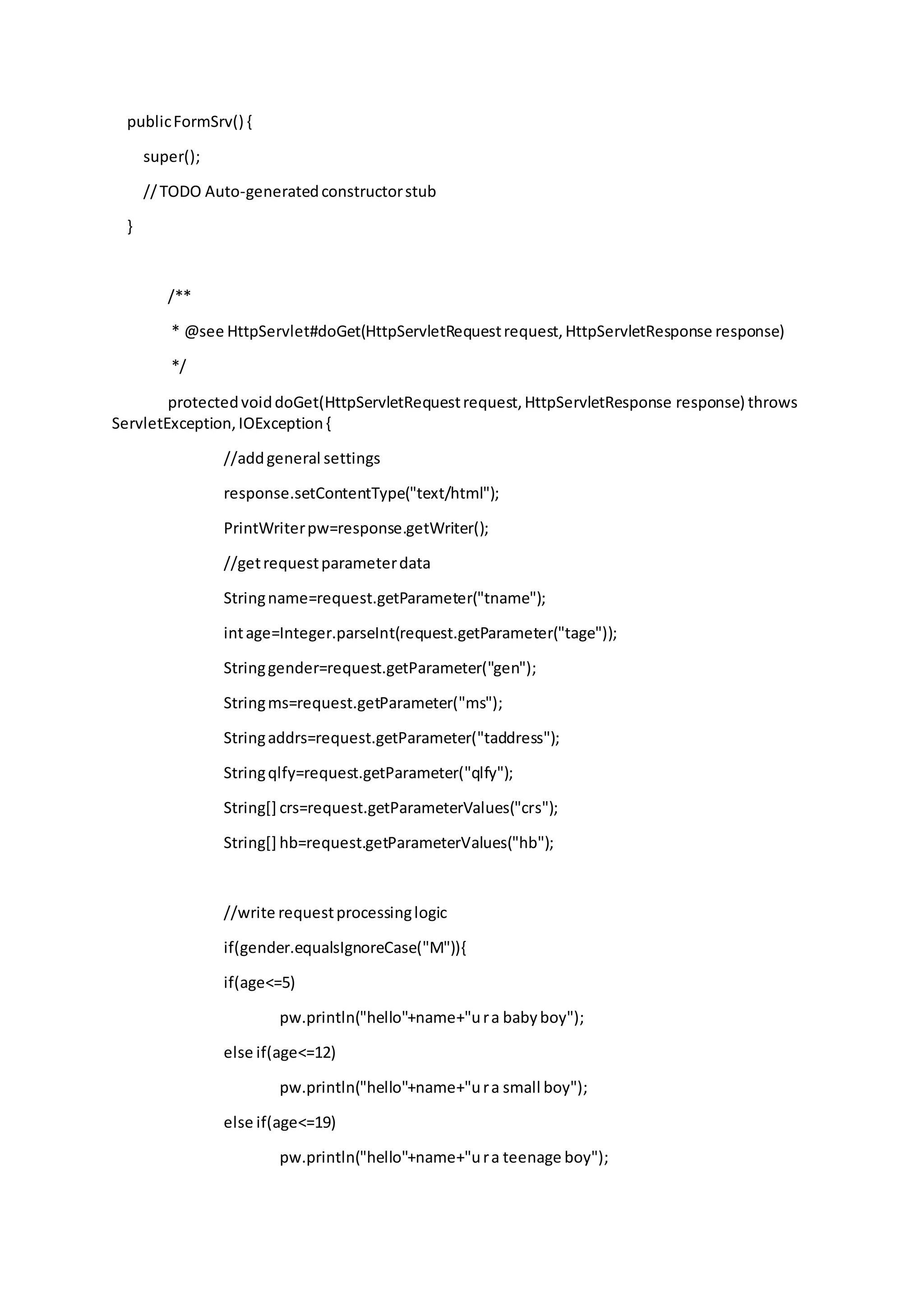 Online Form Submission App | DOCX