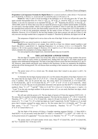 On Power Tower of Integers | PDF