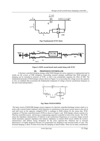 Design Of Sub Synchronous Damping Controller (SSDC) For TCSC To Improve Power System Stability ...