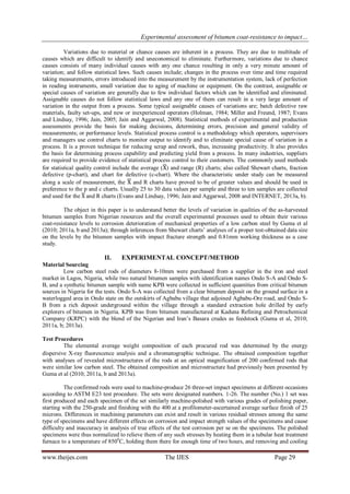 Experimental assessment of bitumen coat-resistance to impact strength ...