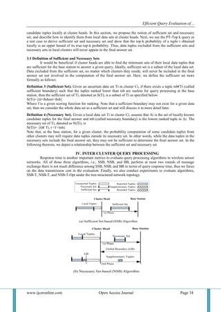 Efficient Query Evaluation of Probabilistic Top-k Queries in Wireless Sensor Networks | PDF