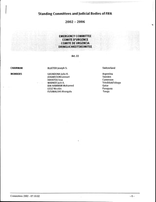 fifa-committee-list | PDF