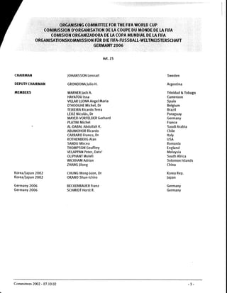 fifa-committee-list | PDF