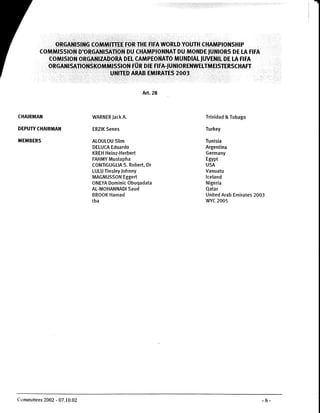 fifa-committee-list | PDF