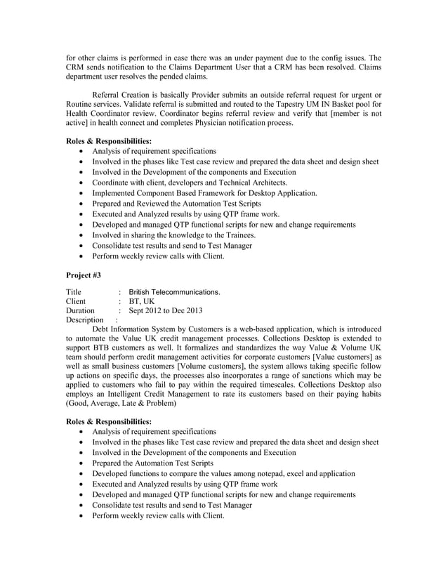 Lavanya_4.3yrsExp_AutomationTesting_QTP_UFT_VBScript | PDF