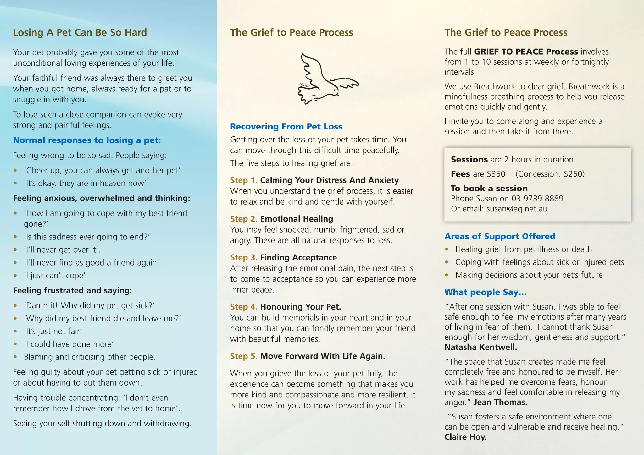Susan NGD530 Grieving Pet A4 proof 2 | PDF