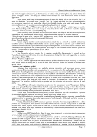 Honey Pot Intrusion Detection System | PDF