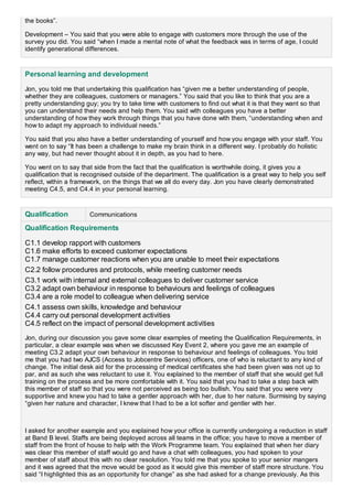 Combined Communications & Solutions QUalification Feedback | PDF ...