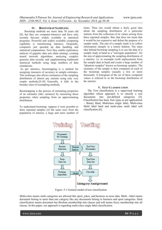 Dynamic & Attribute Weighted KNN for Document Classification Using Bootstrap Sampling | PDF