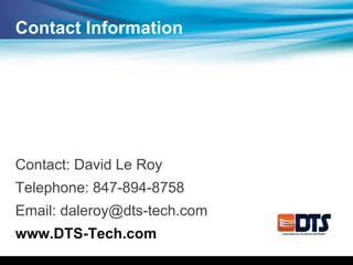DTS Services | PPTX | IT and Internet Support | Internet