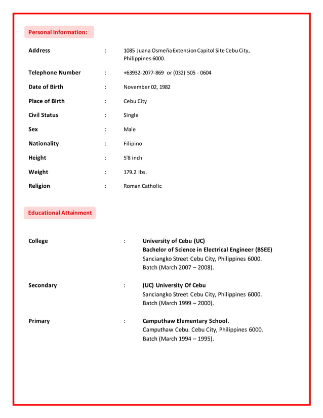 DaleBanquirigo.UpdatedCV.061516 | PDF